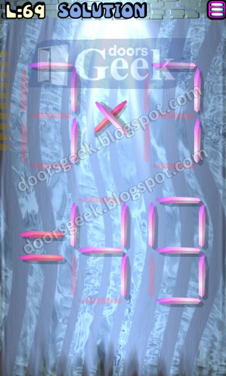 Matches Puzzle [Episode 3] Level 69 Solution ~ Doors Geek